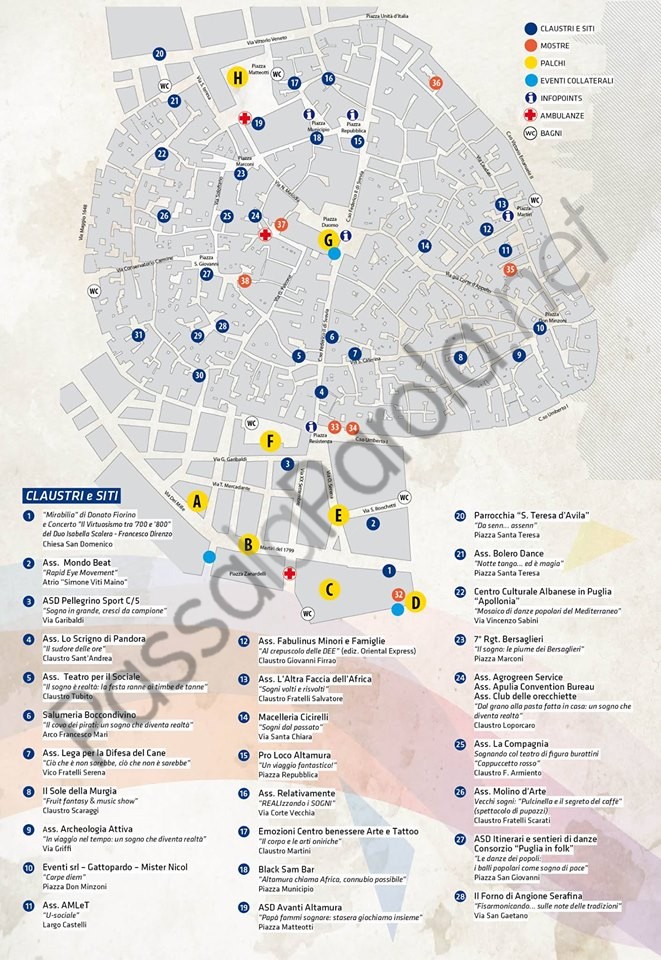 ALTAMURA, AL VIA NOTTE DEI CLAUSTRI | Passa La Parola